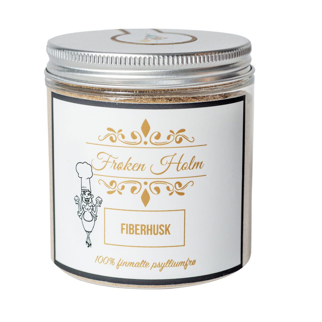 Fiberhusk 80 gram - Boks med skrulokk